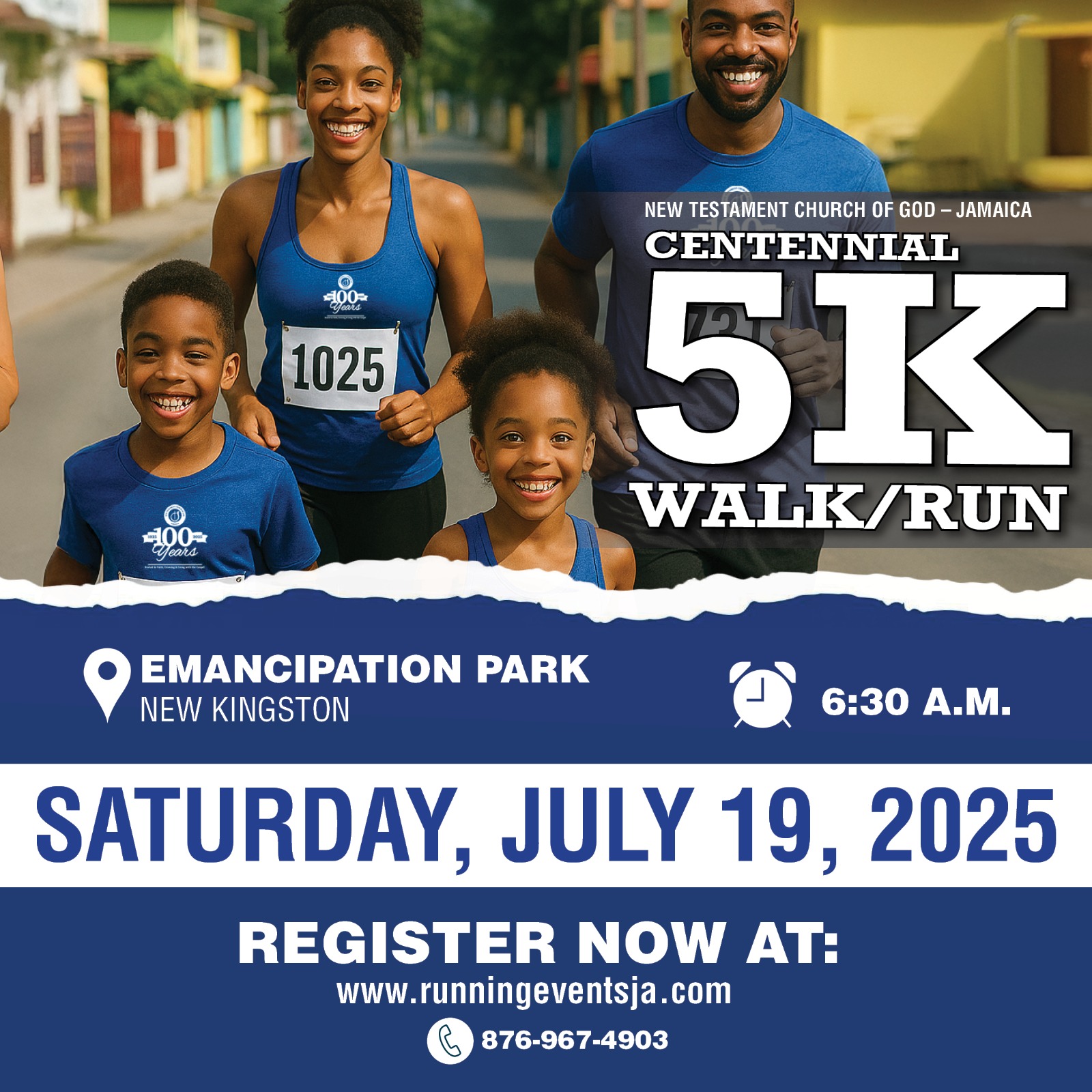 New Testament Church of God 5K Run Walk - Waltham Park NTCOG